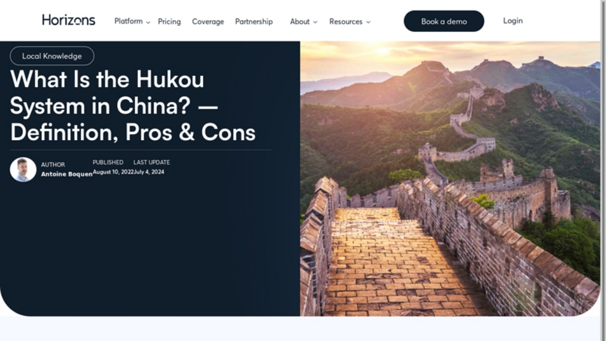 Understanding China’s Household Register: The Hukou System Explained ...