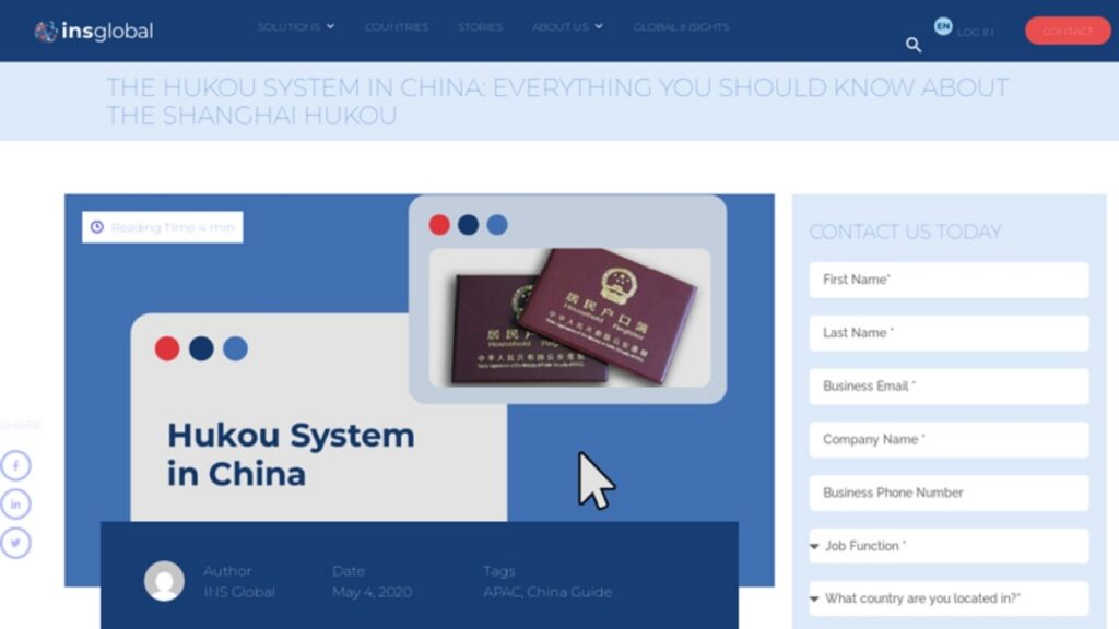 Understanding China’s Household Register: The Hukou System Explained ...